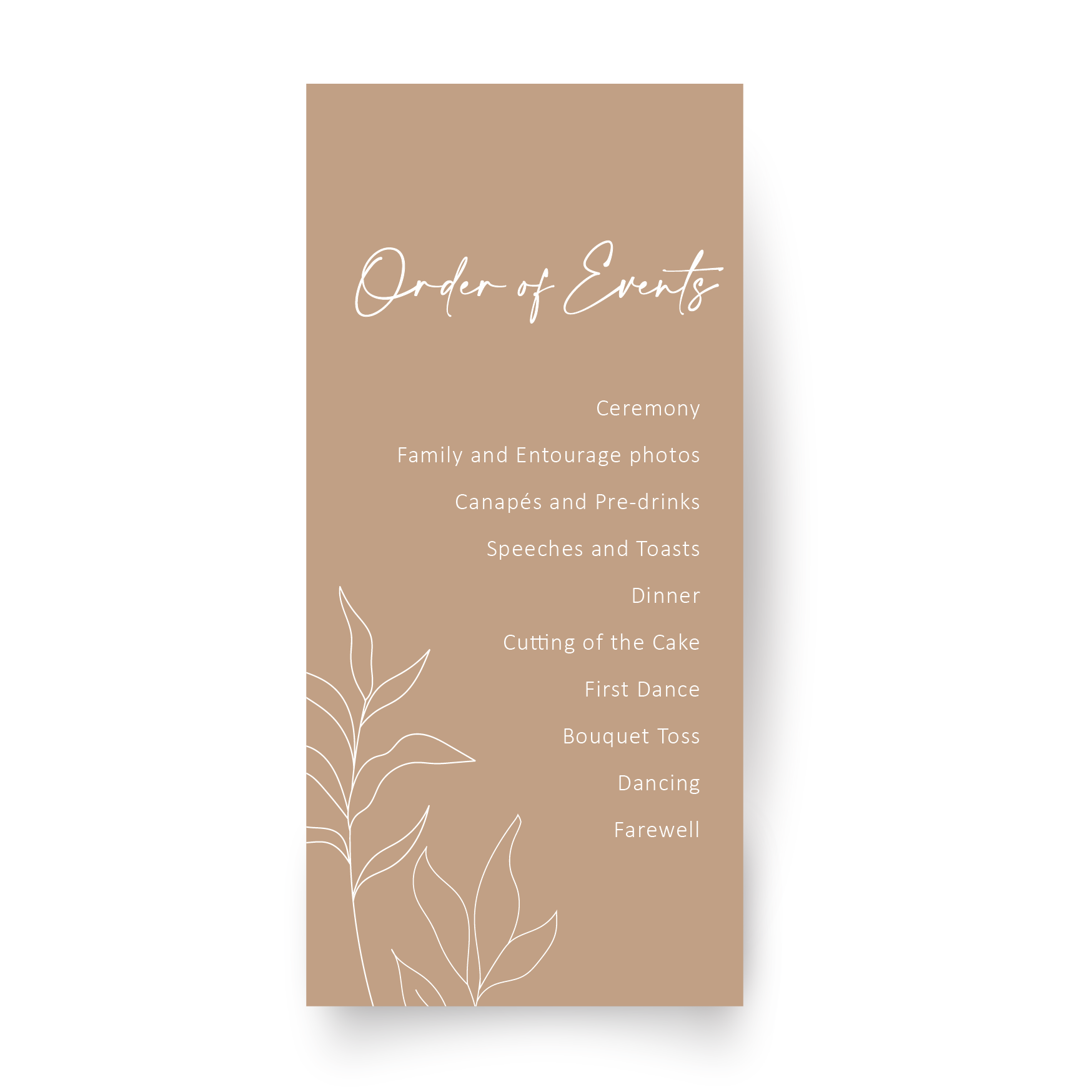 Program Cards • 90x190 – Geskenke by Dosyne